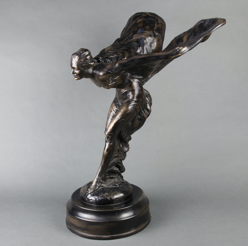 A large resin figure of The Spirit of Ecstasy raised | 12th January ...