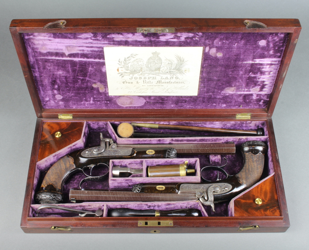 Joseph Lang, a cased pair of early 19th Century 44 | 10th February 2022 ...