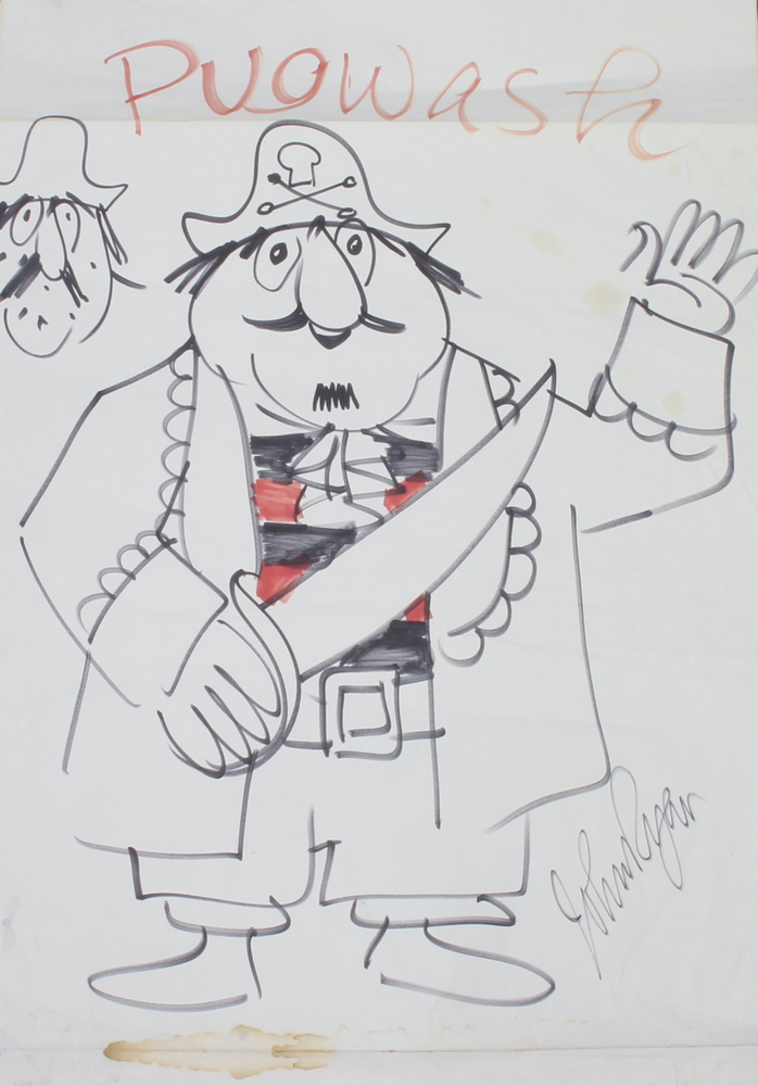 John Gerald Christopher Ryan, felt tip pen on paper | 10th February ...