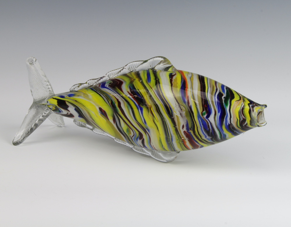 A Mdina style glass fish 32cm | 10th March 2022 | Denhams