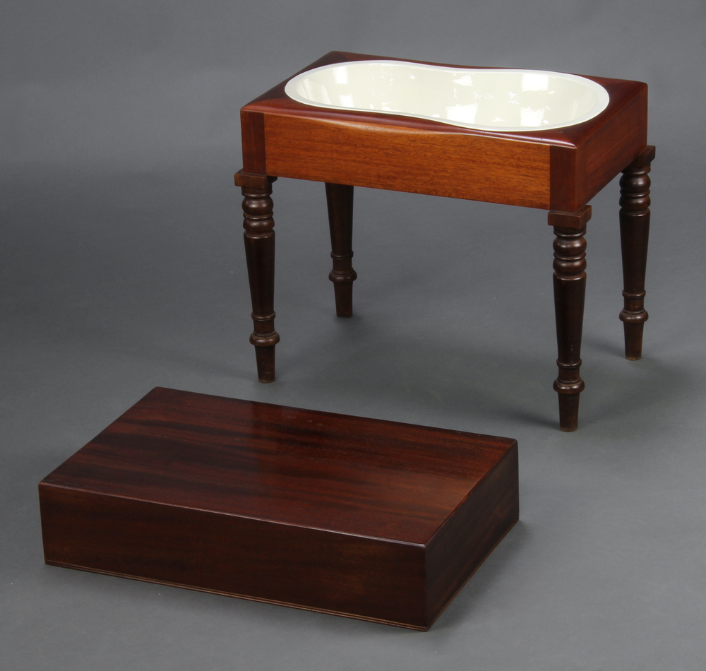 A rectangular Victorian mahogany bidet complete with | 10th March 2022 ...