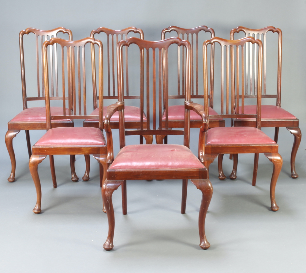 A set of 7 1930's Queen Anne style mahogany stick and | 7th April 2022 ...