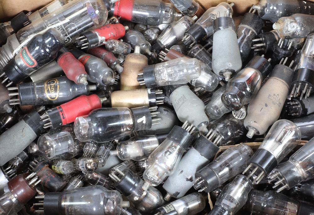 A large collection of radio valves including Marconi, | 27th July 2022 | Denhams