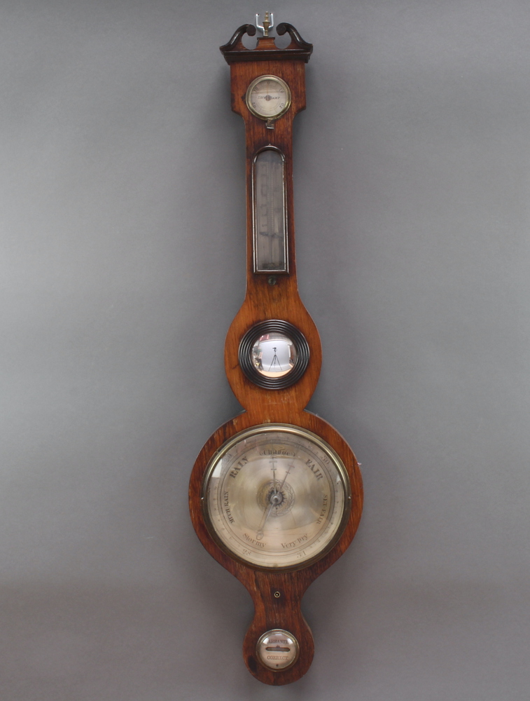 A 19th Century mercury wheel barometer and thermometer | 27th July 2022 ...