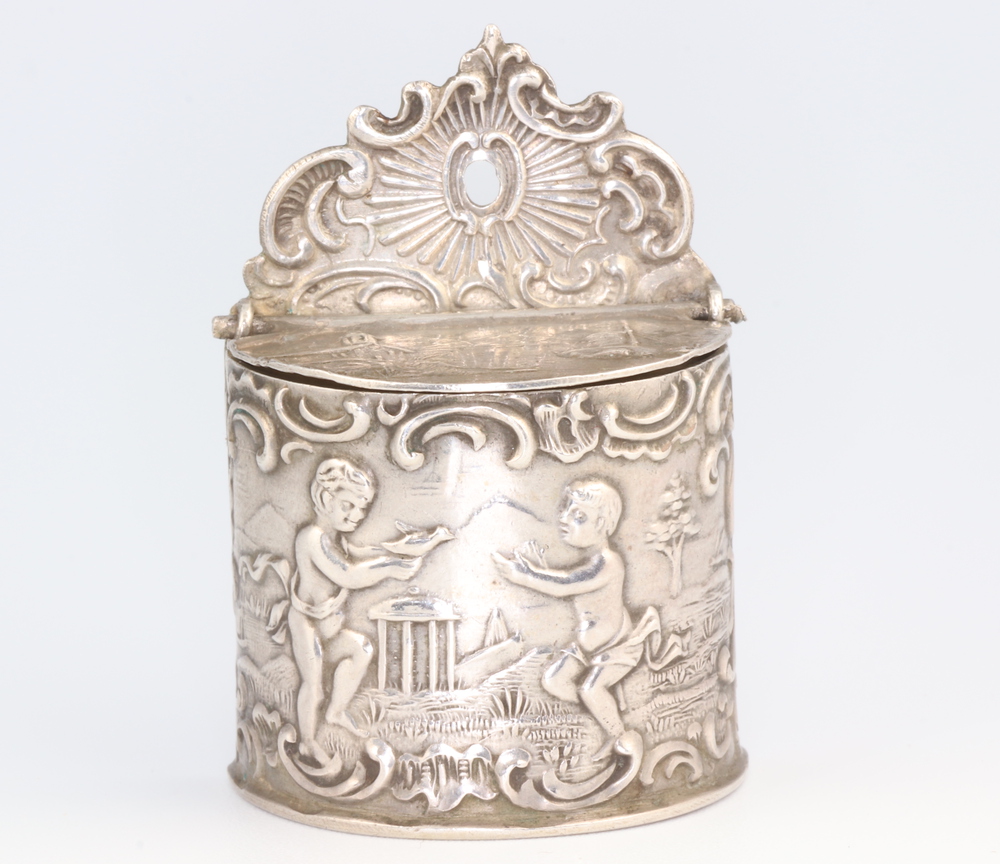 A 19th Century repousse silver Dutch candle box | 24th August 2022 ...