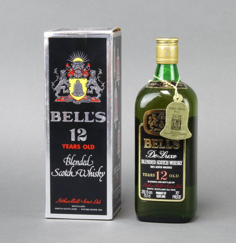 A 75.7cl bottle of Bells 12 year old deluxe blended | 24th August 2022 ...