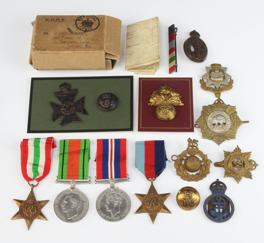 A group of Second World War medals comprising 1939-45 | 21st September ...