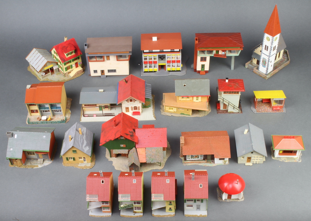 A quantity of Faller plastic model buildings including | 21st September ...