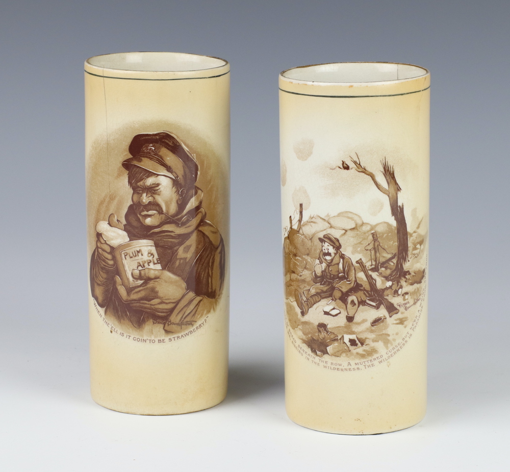 A pair of Grimwades Bruce Bairnsfather "Old Bill" | 16th November 2022 ...