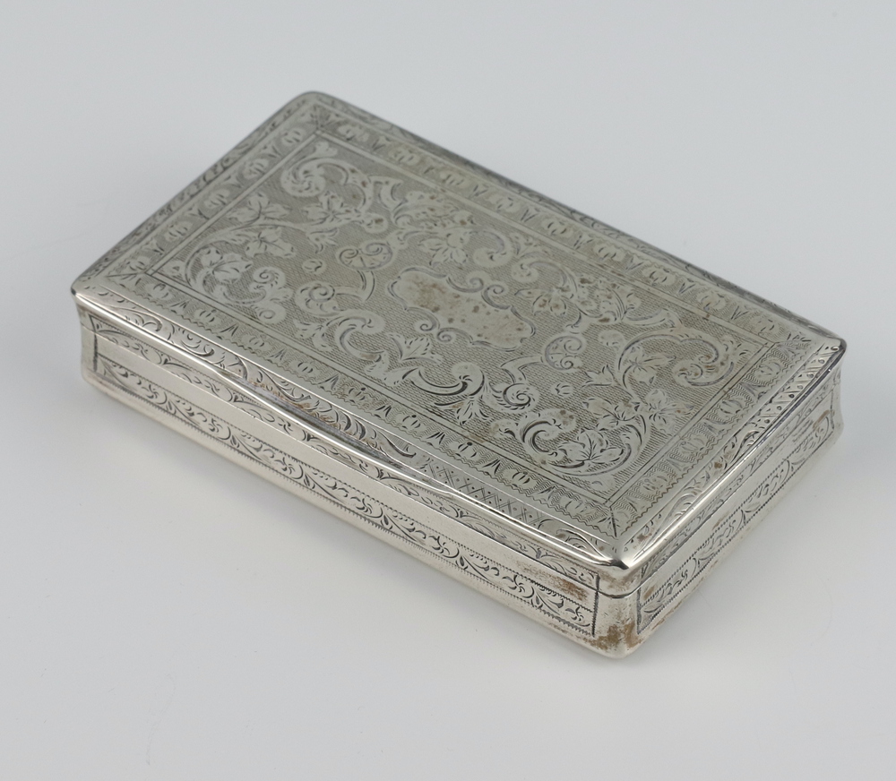 A Viennese engraved silver snuff box 8.5cm, 69 grams | 15th December ...