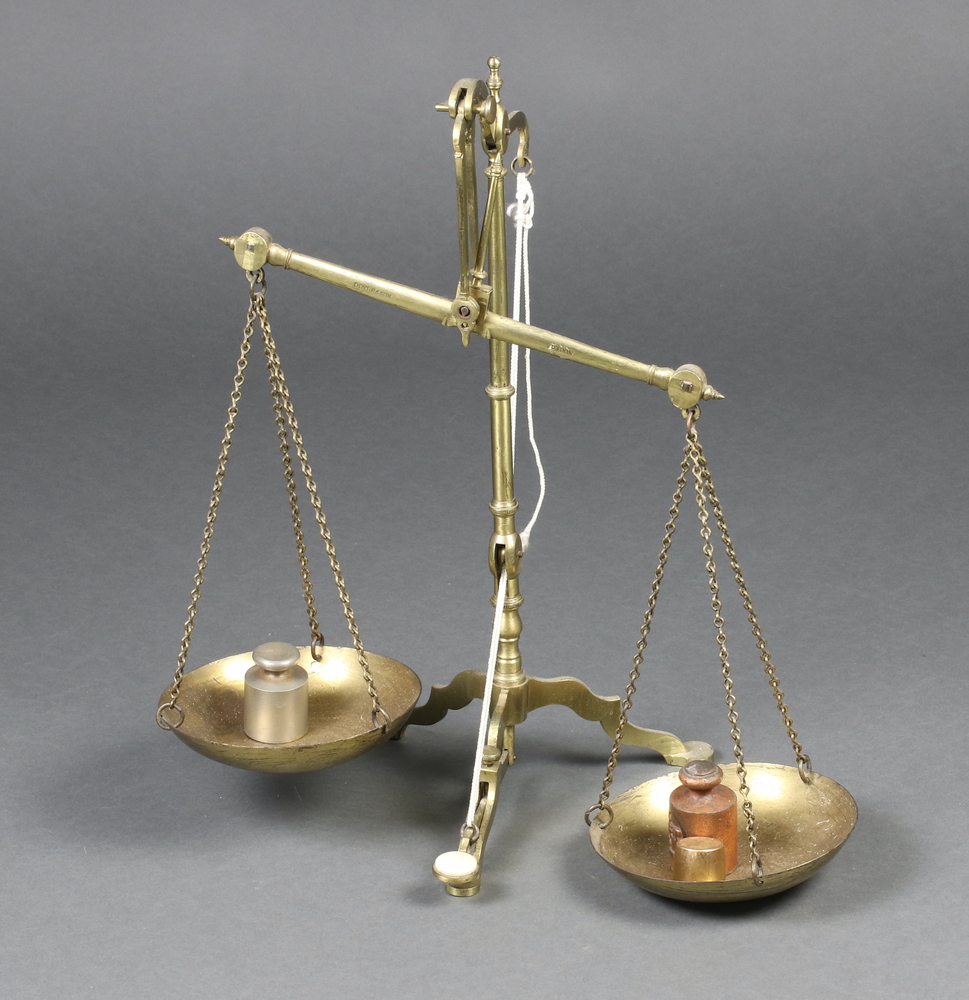 Doyle & Sons, a pair of gilt metal bank scales | 15th December 2022 ...