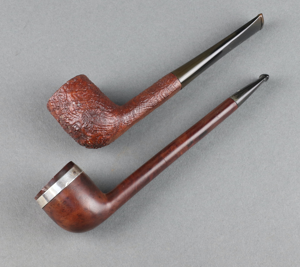 A Dunhill Tanshell (253) pipe together with a Dunhill | 15th December ...