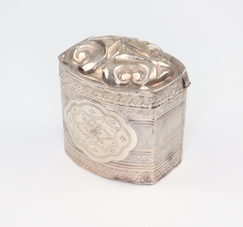 A 19th Century Continental repousse silver box with | 25th January 2023 ...