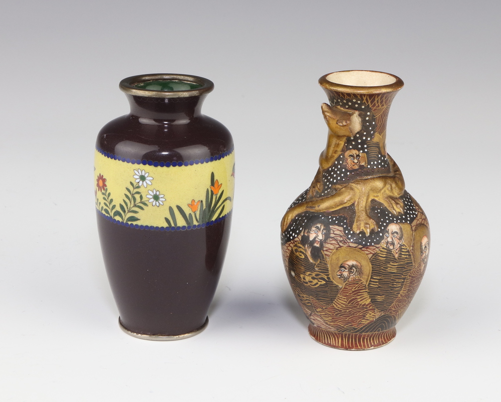 An early 20th Century cloisonne vase of oviform shape | 25th January ...