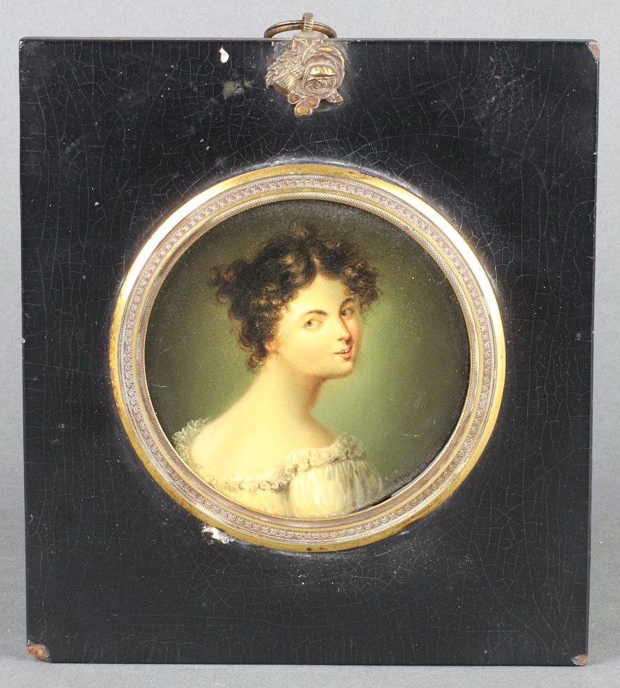 An 18th/19th Century circular portrait miniature on | 23rd February ...