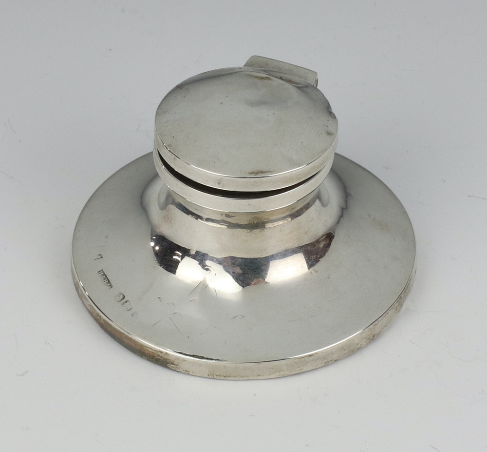 A small silver capstan inkwell Birmingham 1933 6cm | 23rd March 2023 ...