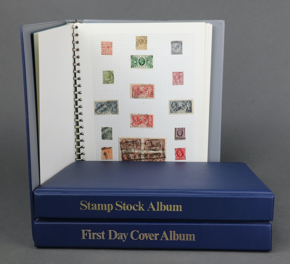 Three ring bound albums of GB and Commonwealth stamps | 23rd March 2023 ...