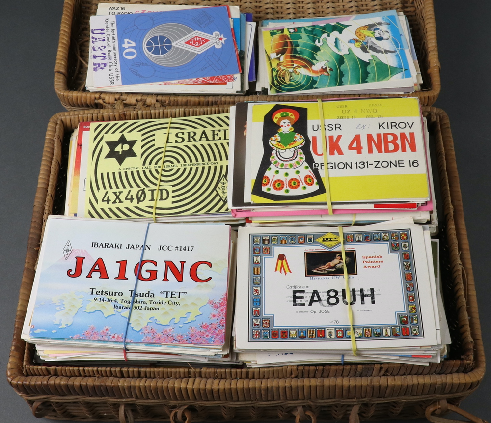 A collection of QSL Ham radio cards from the 1980's | 20th April 2023 ...