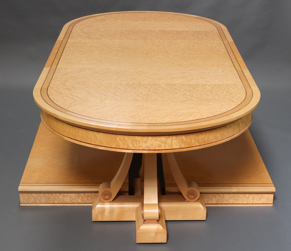 Linley, a beech and birdseye maple Georgian style | 17th May 2023 | Denhams