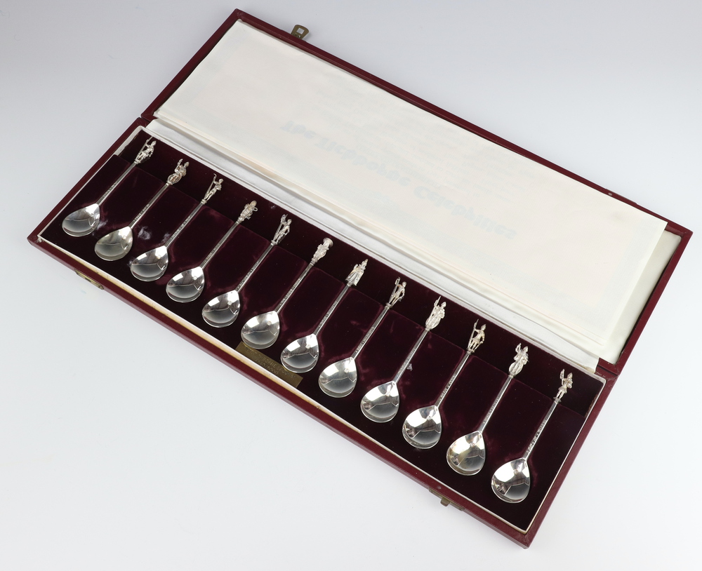 A limited edition set of 12 silver Tichborne spoons | 17th May 2023 ...