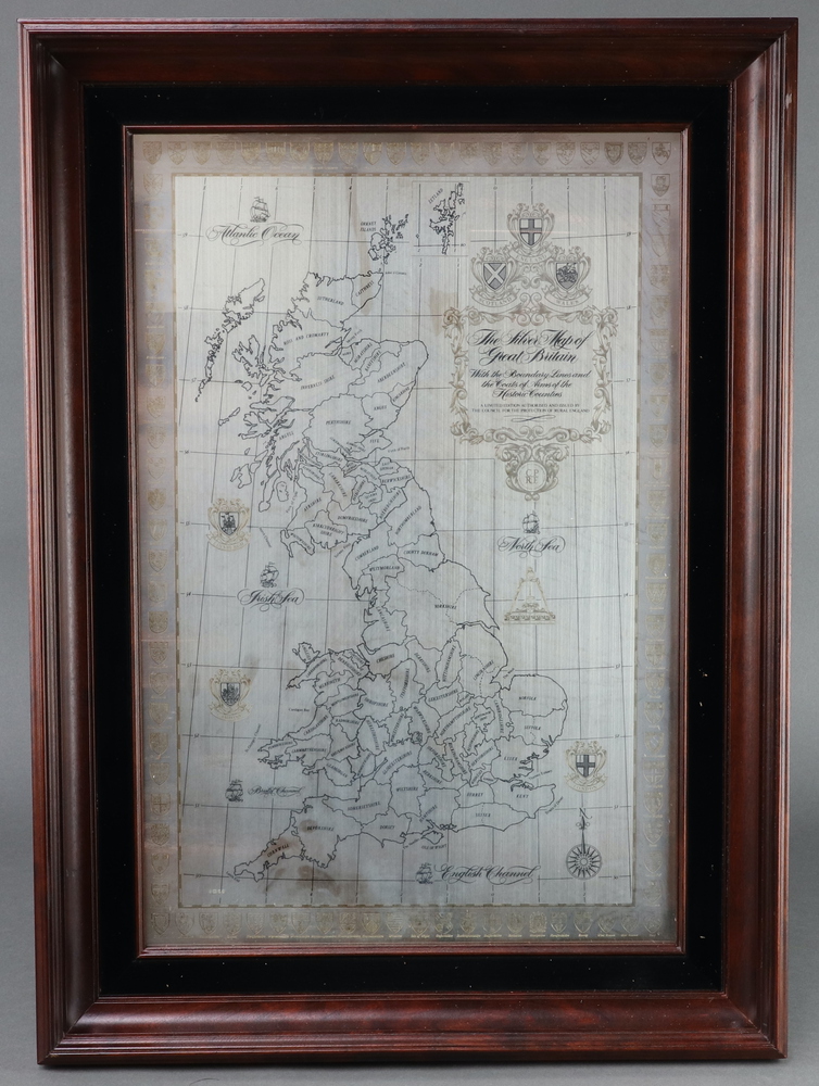 A Danbury Mint silver map of Great Britain London 1978 | 17th May 2023 ...