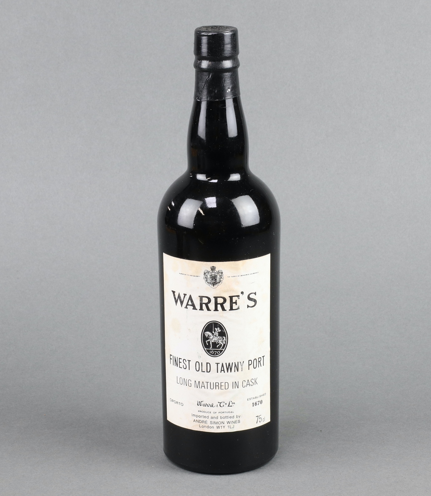 A bottle of Warres Finest Old Tawny Port long matured | 17th May 2023 ...