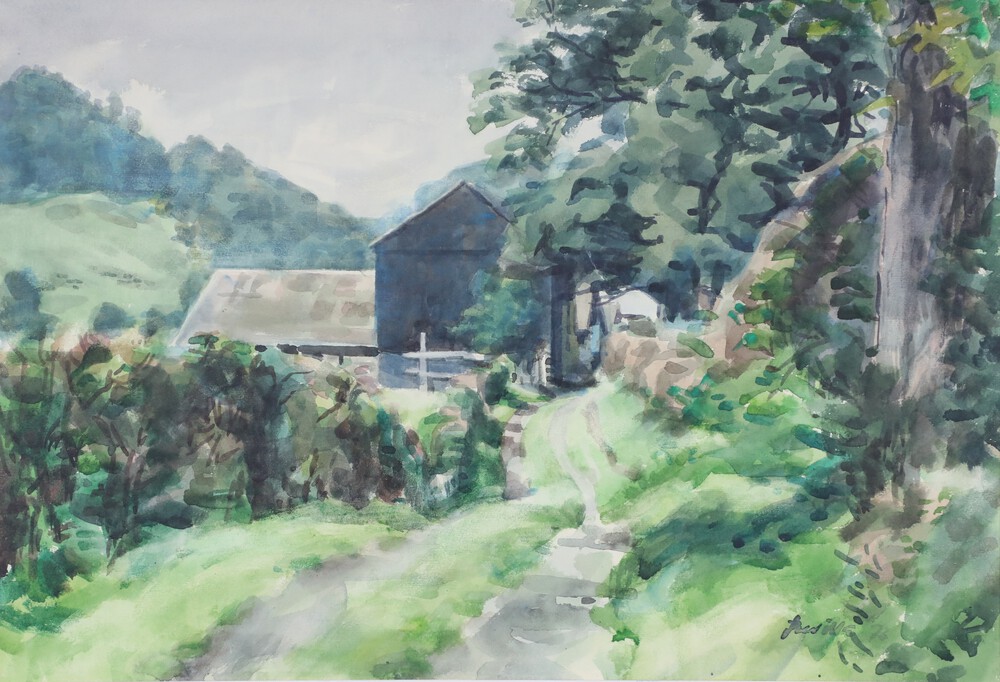 James Reville (1904-2000), watercolour "The Black | 17th May 2023 | Denhams