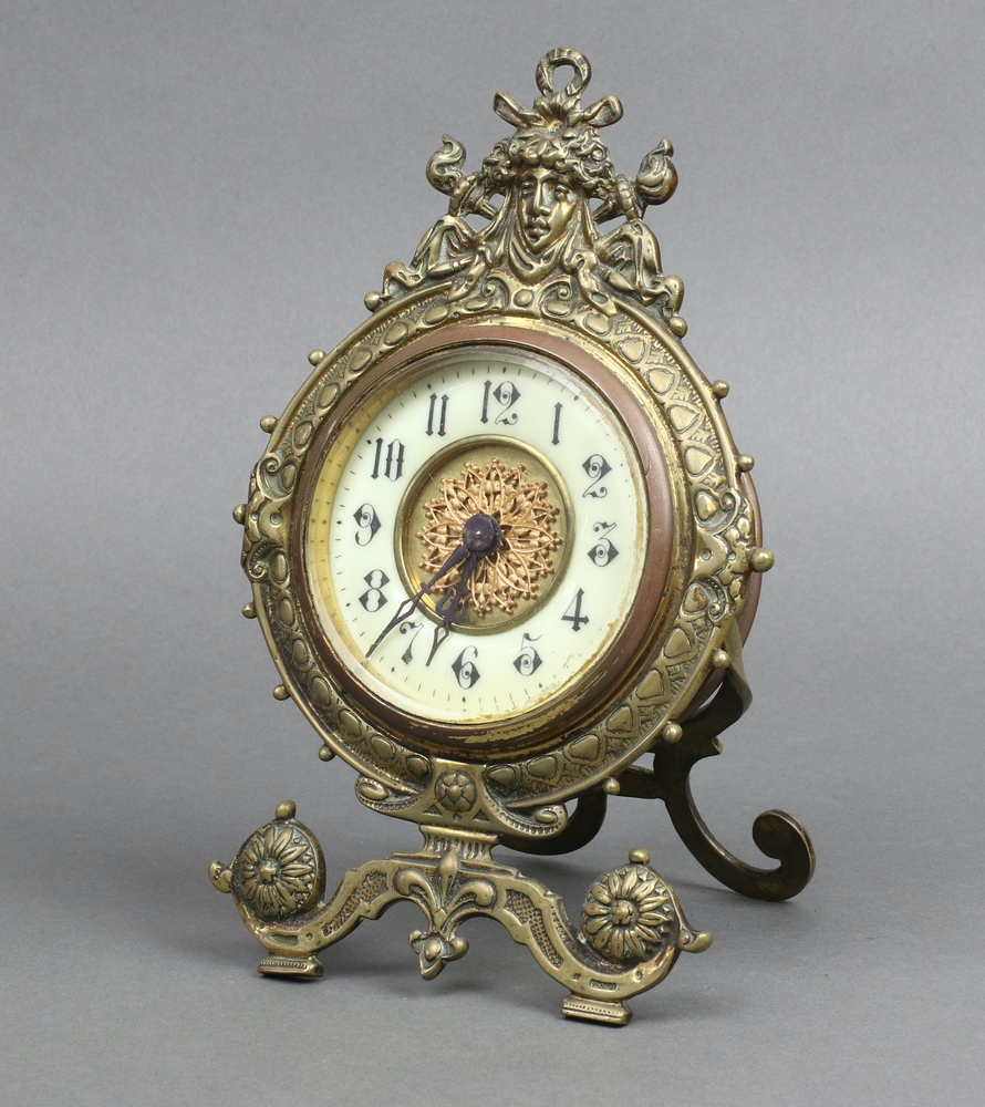 A Victorian 8 day timepiece with 9cm enamelled dial, | 17th May 2023 ...
