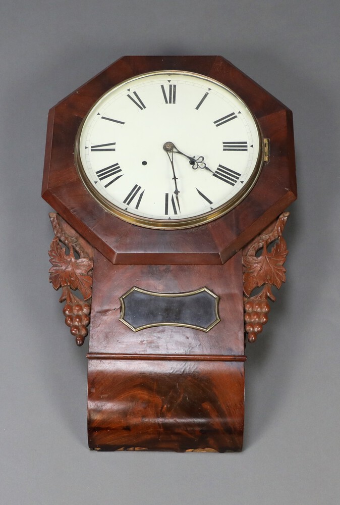 A Continental drop dial striking wall clock with 29cm | 17th May 2023 | Denhams