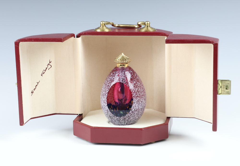 Sarah Faberge, The Snowball Egg scent bottle with | 15th June 2023 ...