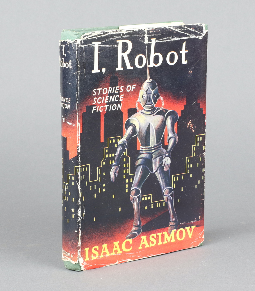 Isaac Asimov "I Robot" first Uk edition 1952 with | 13th July 2023 ...