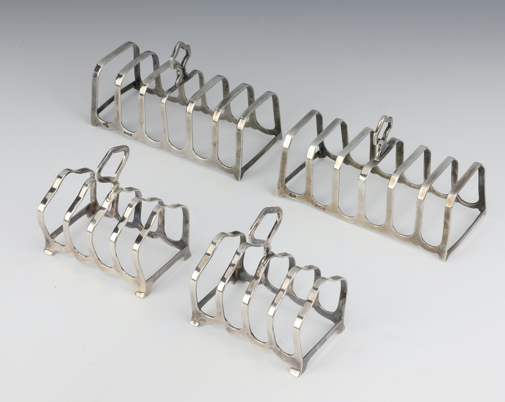A pair of silver 7 bar toast racks Birmingham 1933, | 13th July 2023 ...