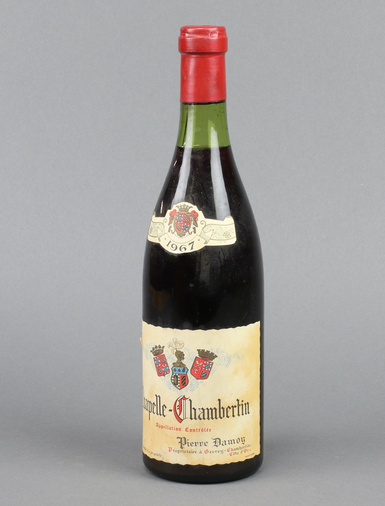 A bottle of 1967 Chapelle Chambertin Grand Cru Pierre | 10th August ...