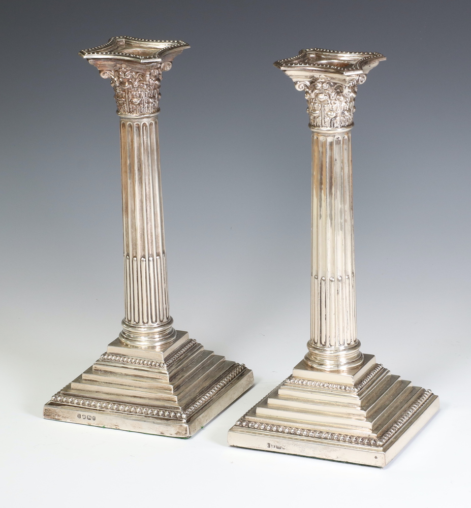 A pair of Victorian silver Corinthian column | 6th September 2023 | Denhams