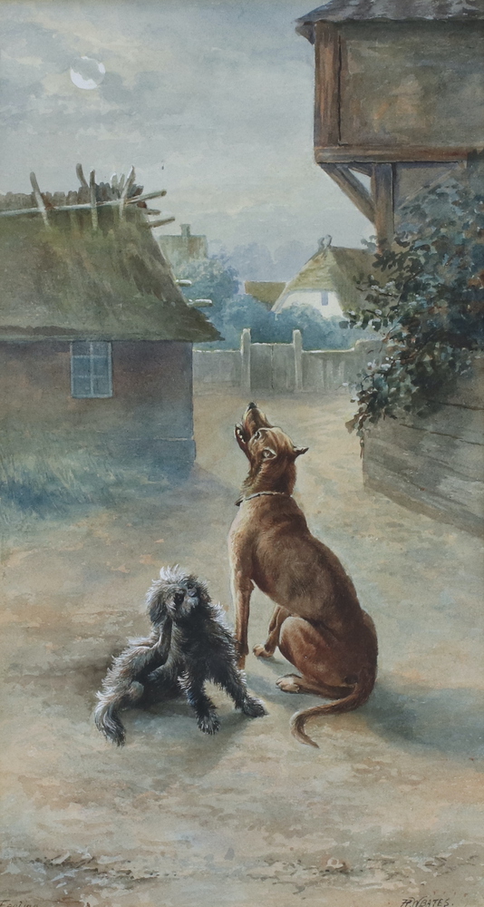 **Robert William Bates, watercolour "Feelings" study | 6th September ...