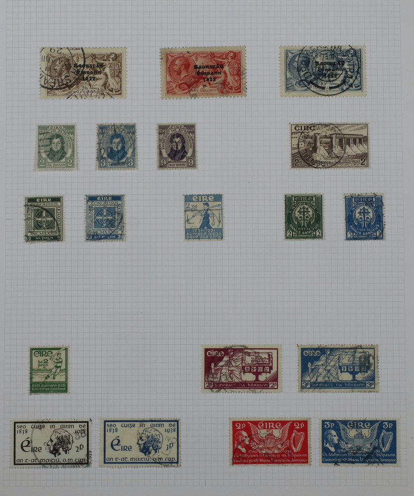 Ireland stamps in album and stock book from 1922 | 5th October 2023 ...