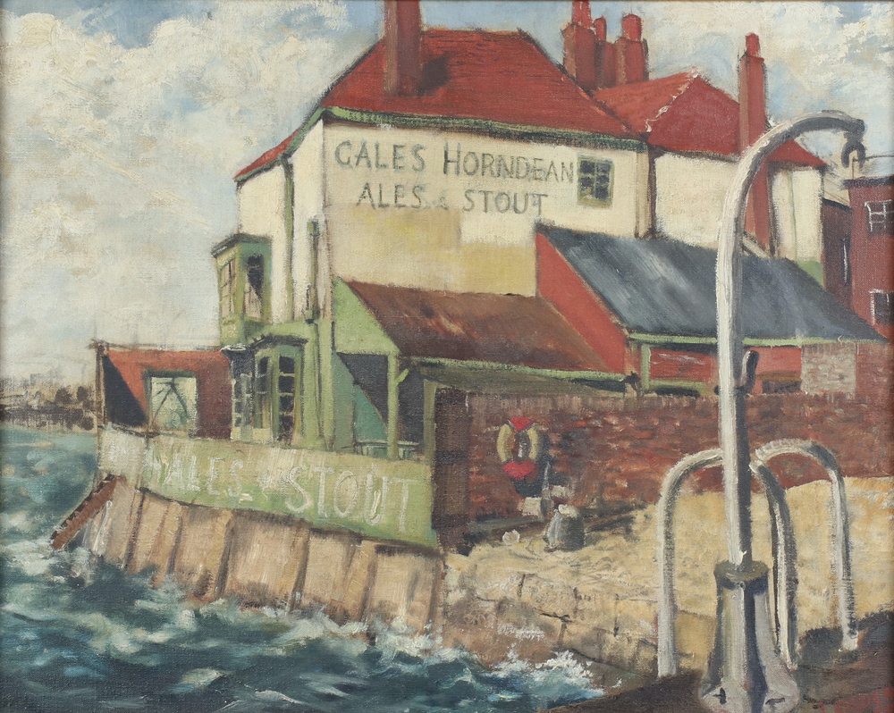 J Ogden '50, oil on canvas "The Still and West Public | 5th October ...