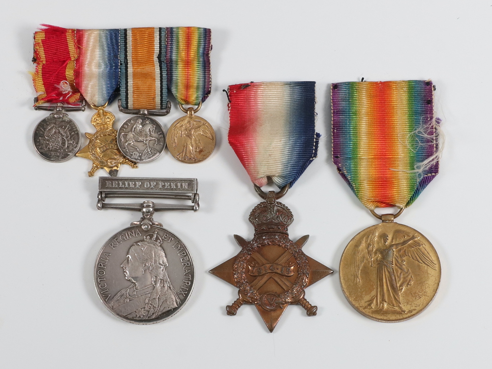 A group of medals comprising Peking medal with Relief | 1st November ...