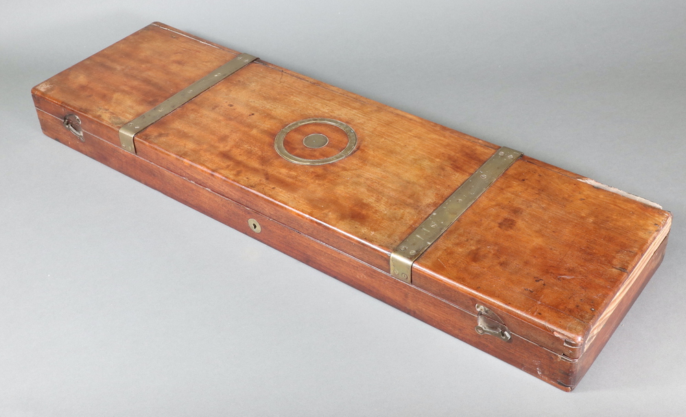 A 19th Century rectangular mahogany and brass banded | 1st November ...