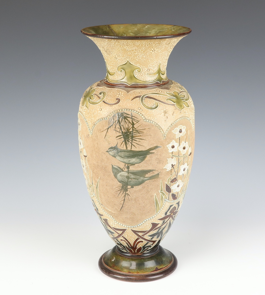 A Doulton Lambeth oviform vase decorated with panels | 29th November ...