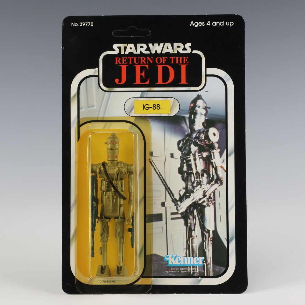 Star Wars by Kenner, an IG-88 action figure on 77 back | 29th November ...