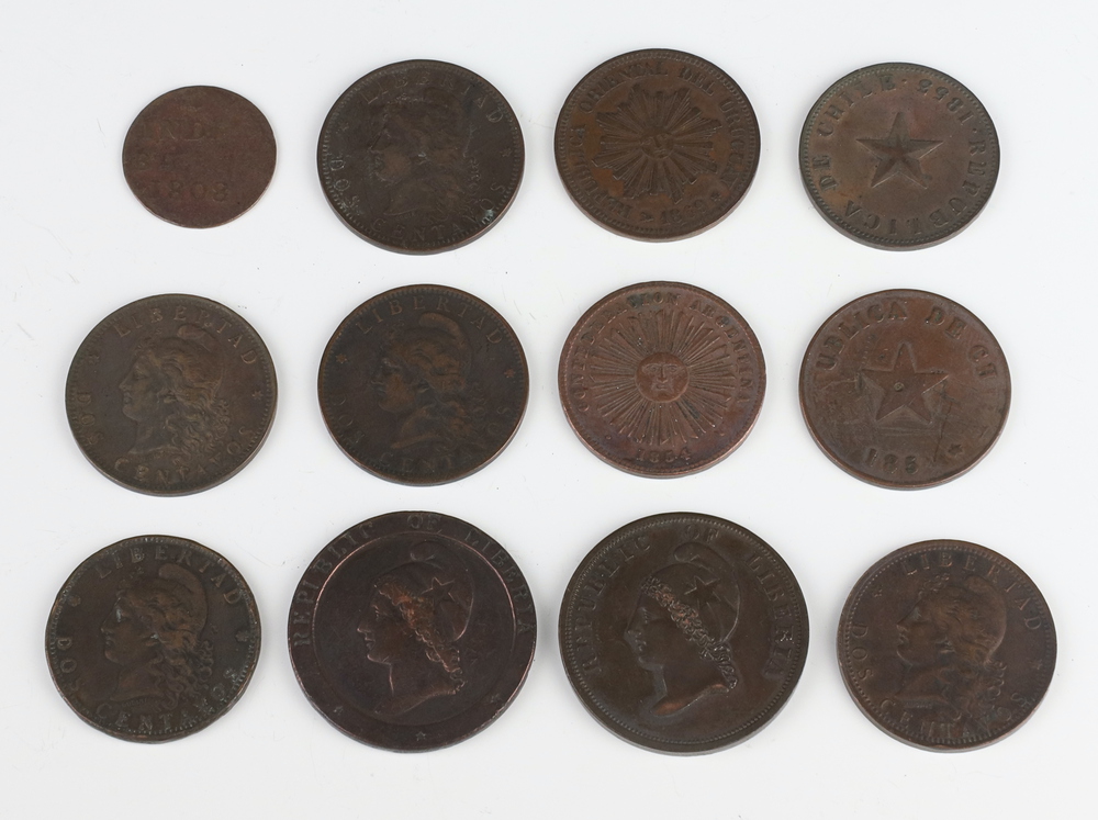 A collection of 19th Century large copper World coins | 25th January ...