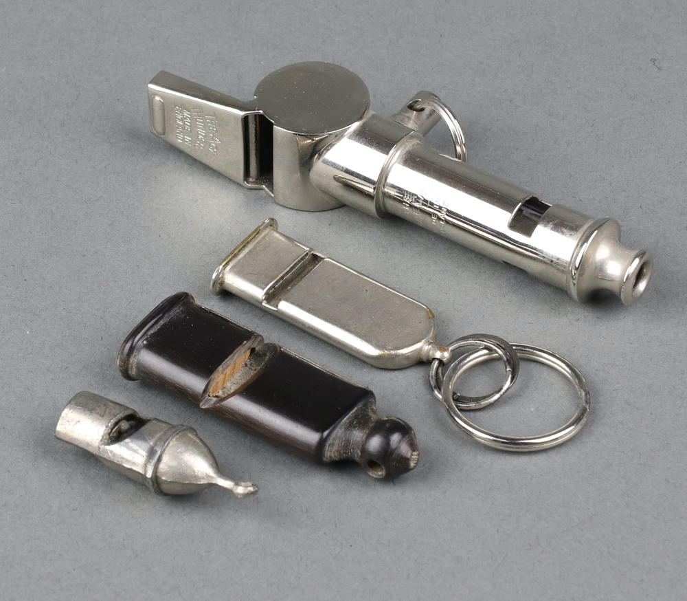 An Acme Thunderer and Acme City double whistle, a horn | 25th January ...
