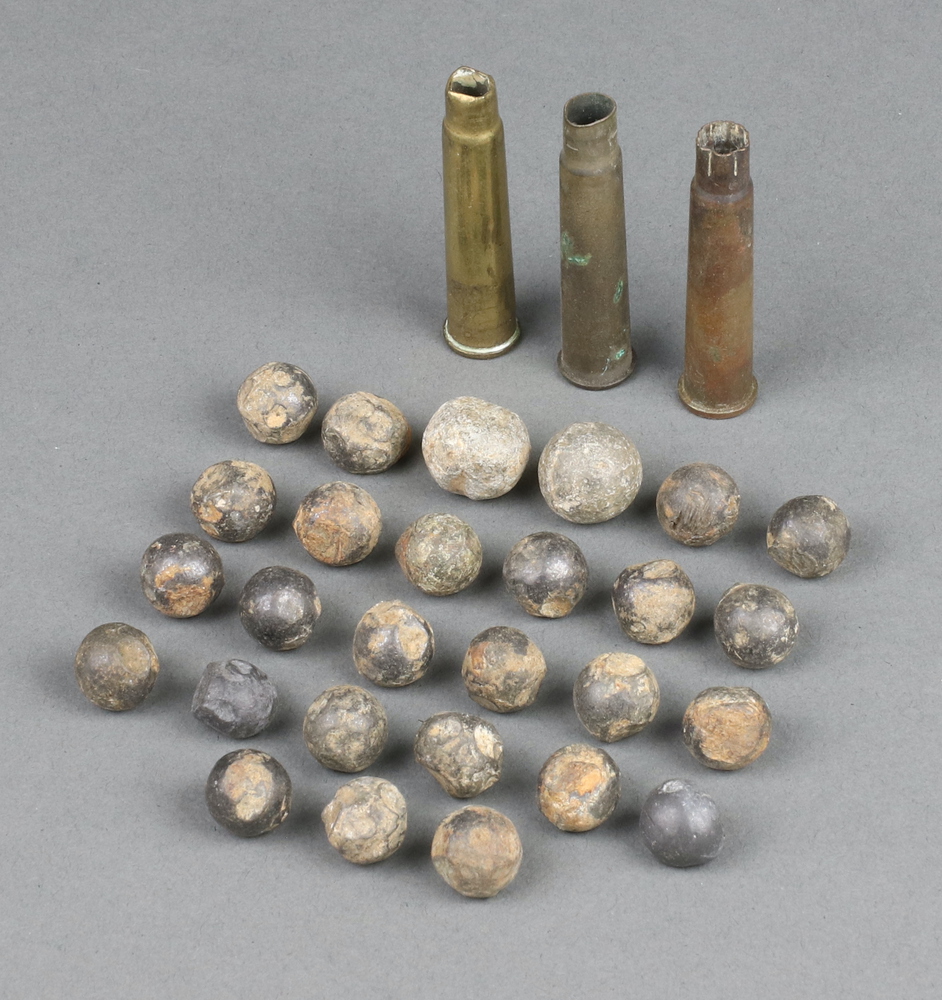 27 various musket balls together with 3 rifle | 25th January 2024 | Denhams