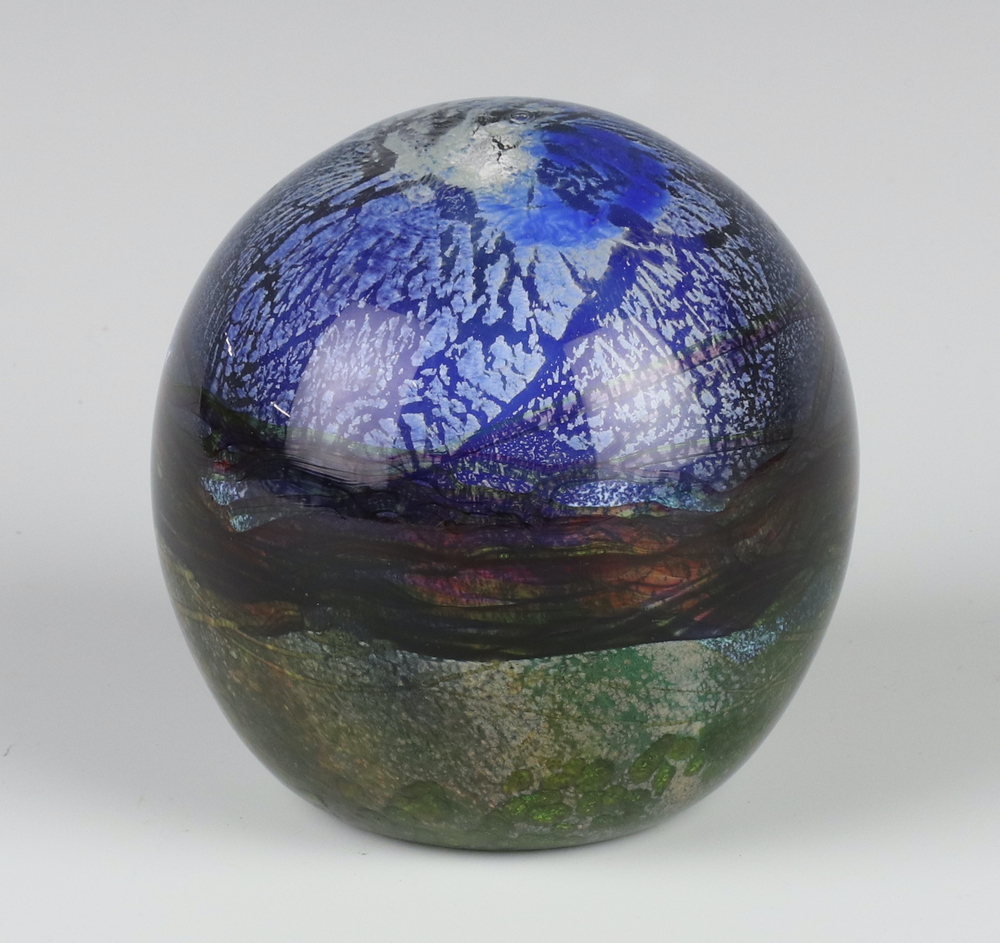 A Jonathan Harris Studio Glass paperweight, Ironbridge | 25th January ...