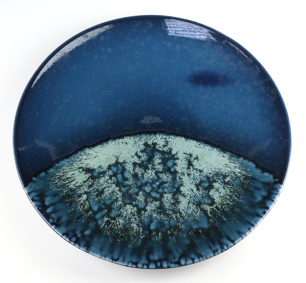 A Poole Pottery charger designed by Alan Clarke no.323 | 25th January ...