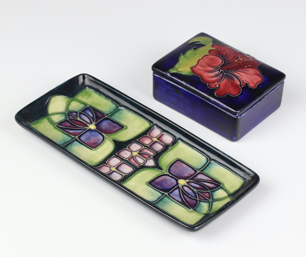 A modern Moorcroft rectangular tray decorated with | 21st February 2024 ...