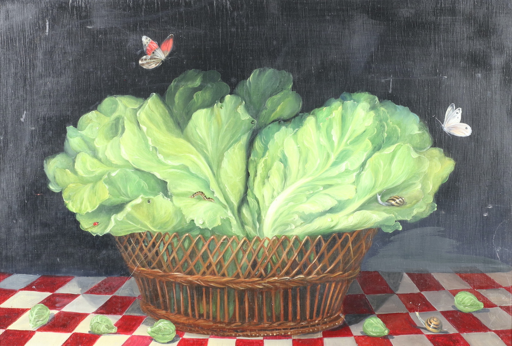 Mimi Roberts, oil on board, still life study of a | 21st February 2024 ...