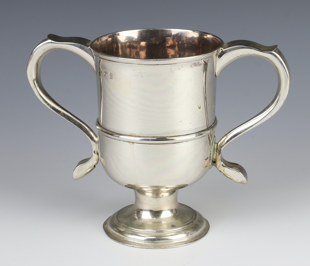 A George III 2 handle silver cup with S scroll | 21st March 2024 | Denhams