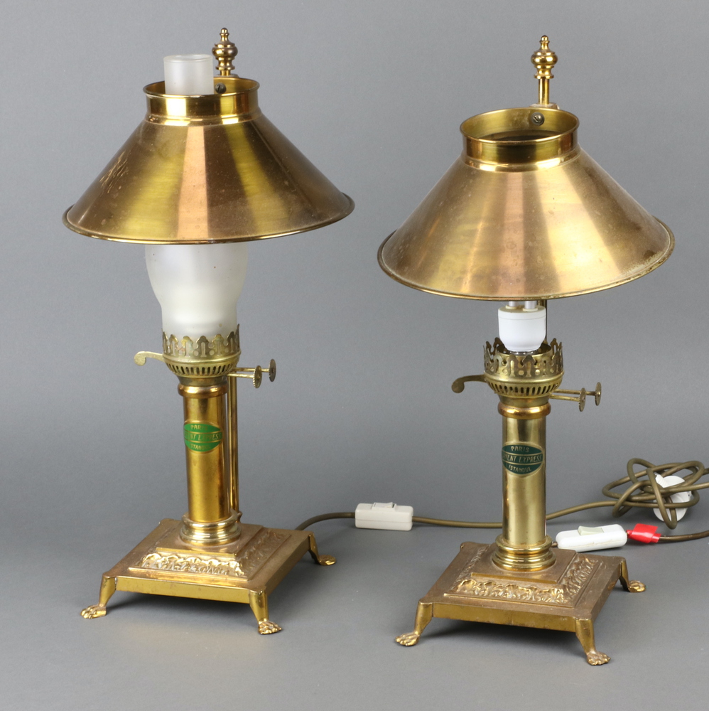 Two reproduction table lamps in the form of oil lamps | 21st March 2024 ...